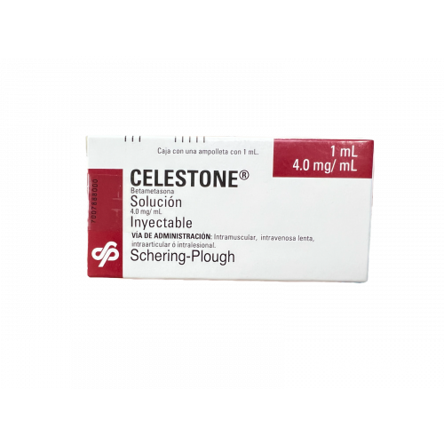 Celestone 4 Mg Solución Inyectable Ampolleta 1 Ml | Club Presalud